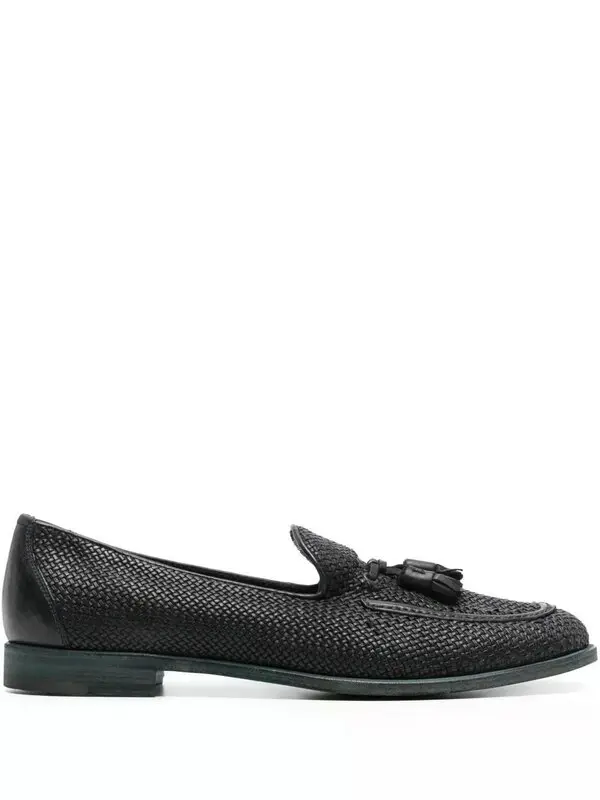 Fratelli Rossetti Interwoven Calf Leather Loafers