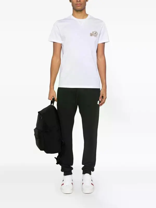 Moncler Double-logo Patch T-shirt - White