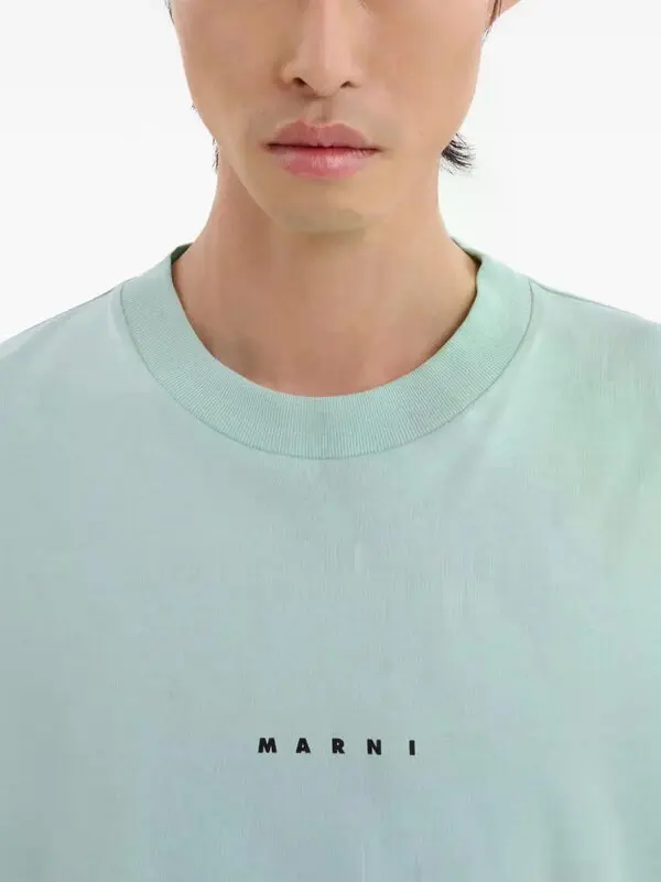 Marni Logo-print Cotton T-shirt
