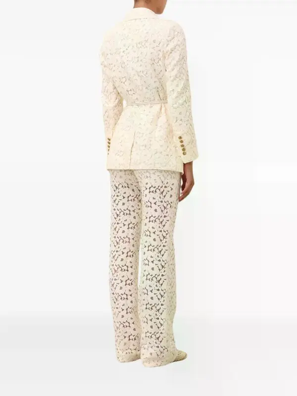 Zimmermann Illuminate Lace Trousers