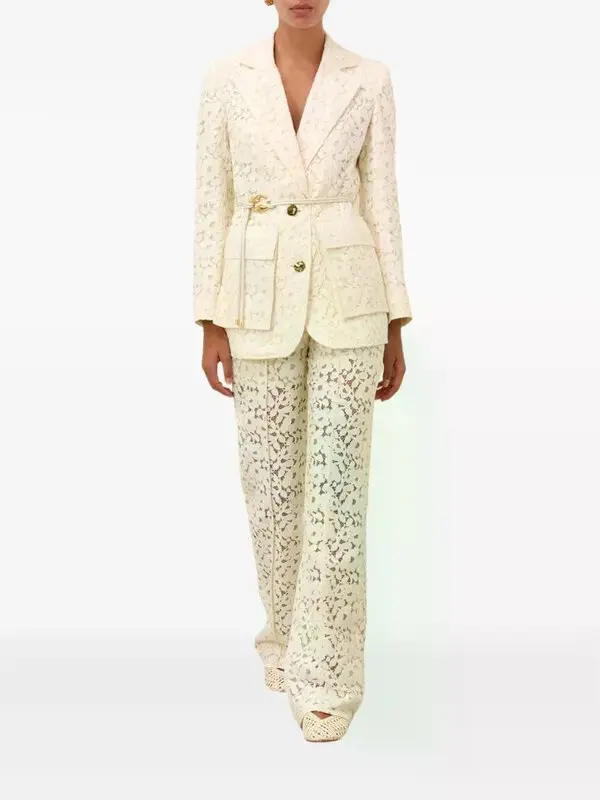 Zimmermann Illuminate Lace Trousers