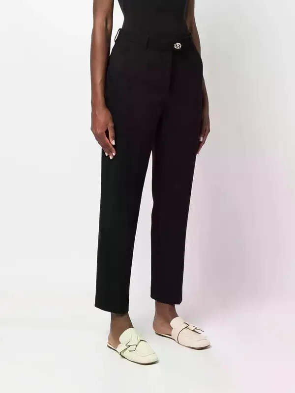 FERRAGAMO Cropped Tapered Trousers