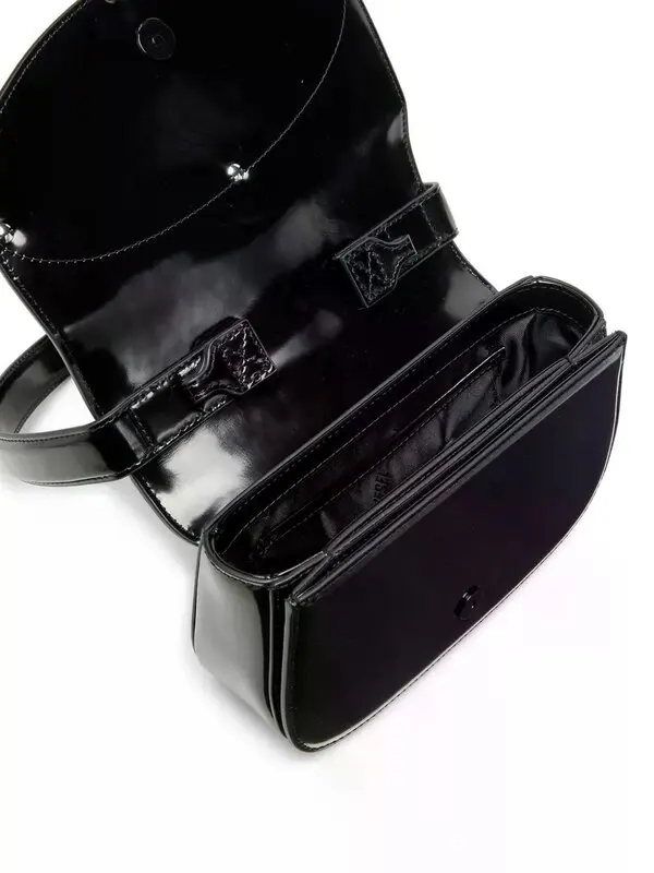 DIESEL® 1dr Leather Shoulder Bag - Black