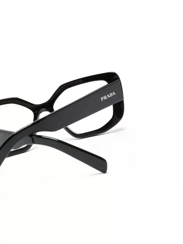 Prada Geometric Frame Glasses