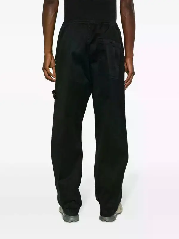 Stone Island Cotton Cargo Trousers