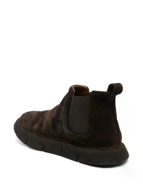 Marsèll Intagliata Suede Chelsea Boots - Brown