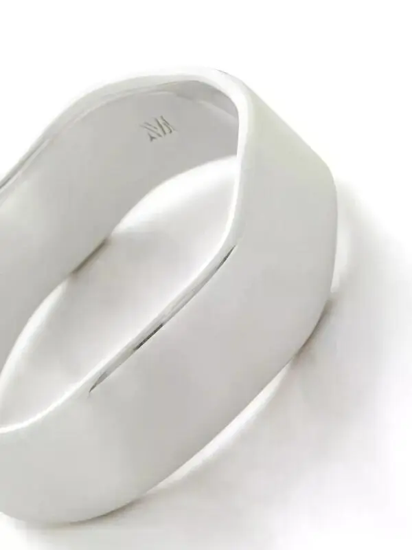 Monica Vinader Siren Muse Band Ring - Silver