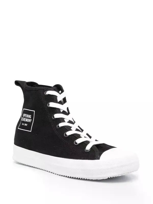 Opening Ceremony Box Logo High-top Sneakers