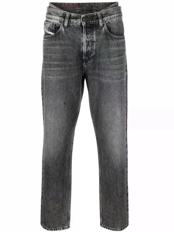 DIESEL® D-fining Tapered-leg Jeans - Grey