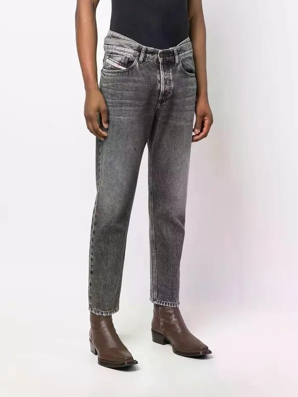 DIESEL® D-fining Tapered-leg Jeans - Grey
