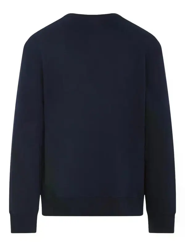 Ralph Lauren Purple Label Embroidered Logo Sweatshirt
