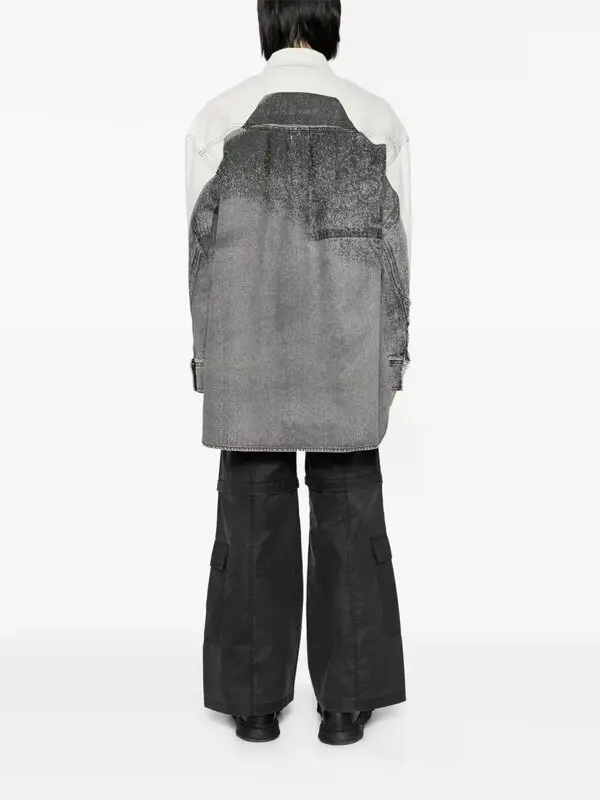 FENG CHEN WANG Printed Denim Jacket