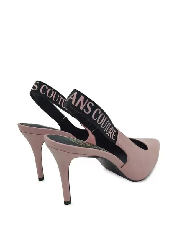 Versace Logo Slingback Pumps