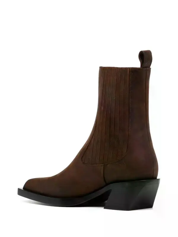 Amina Muaddi Chiara Chelsea Boots