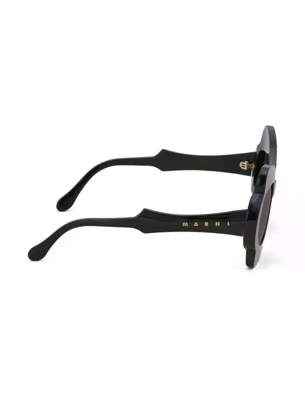 Marni Oversized-frame Sunglasses - Black