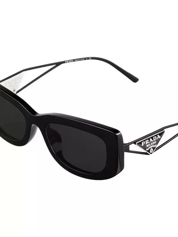 Prada Symbole Rectangle-frame Sunglasses