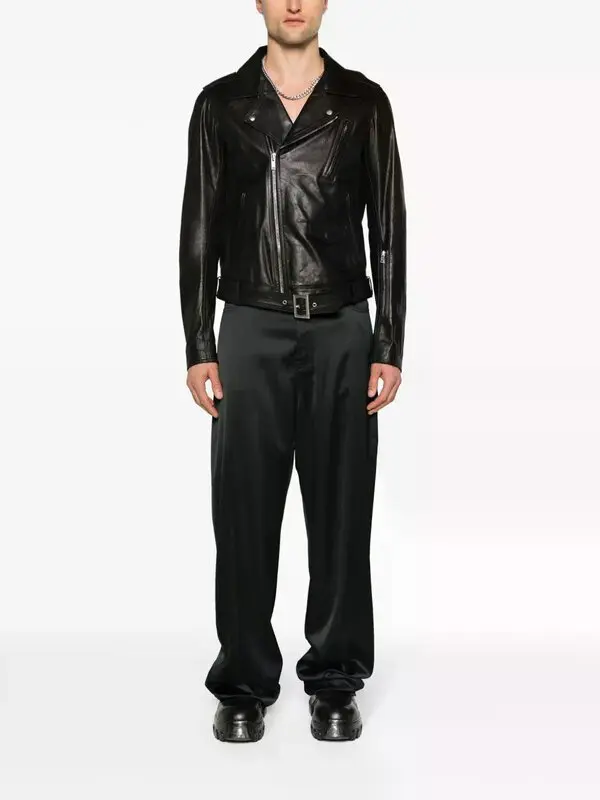 Rick Owens Lukes Stooges' Leather Jacket