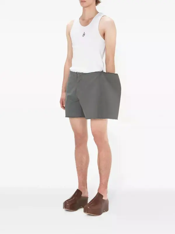 JW Anderson Side-panel Cotton Shorts