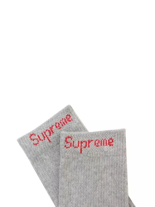 Supreme X Hanes Crew Socks Pack Of Four