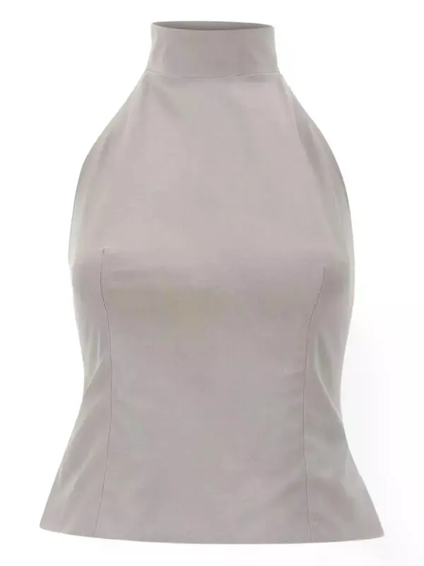Remain Birger Christensen Halterneck Tank Top - Grey