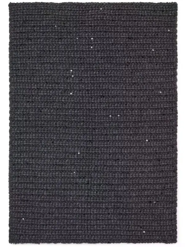 Brunello Cucinelli Cashmere Collar Scarf - Grey