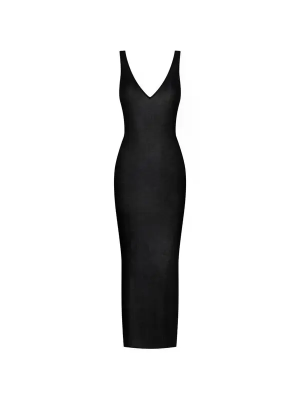 MAISON CLOSE La Femme Amazone Open-back Dress - Black