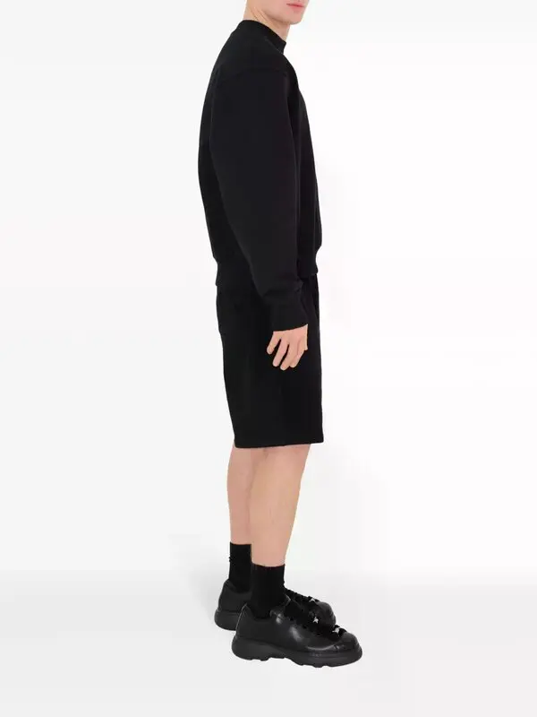 Burberry Equestrian Knight Motif Cotton Jersey Shorts