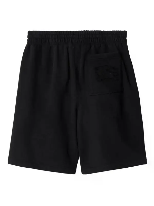 Burberry Equestrian Knight Motif Cotton Jersey Shorts