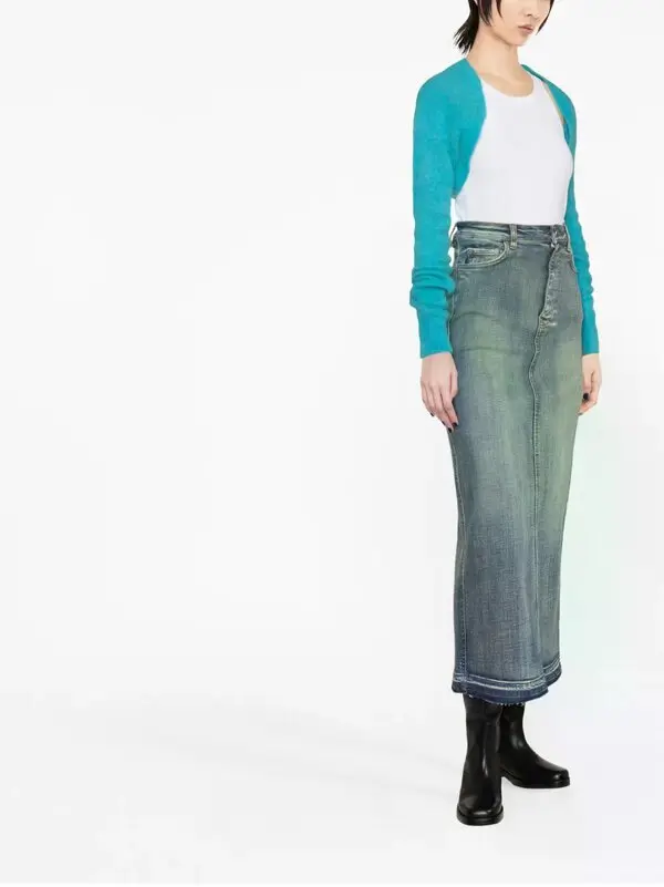 GANNI Knitted Cropped Bolero