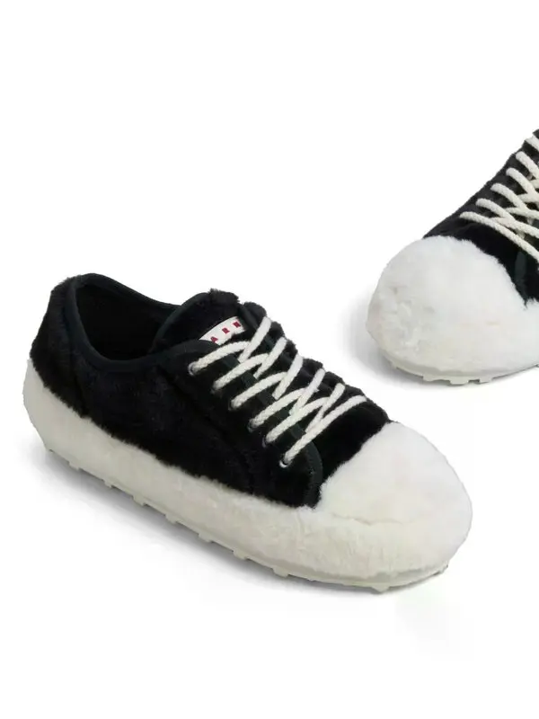 Marni Teddy Lace-up Sneakers