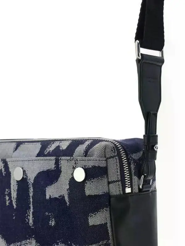 Alexander McQueen Graffiti Print Crossbody Bag