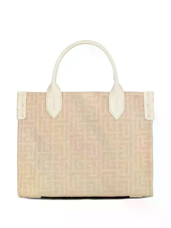 Balmain B-army Small Tote Bag - Neutrals