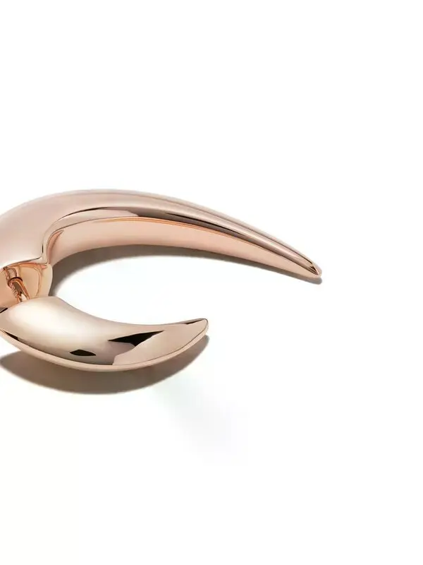 SHAUN LEANE Talon Earrings In 18k Rose Gold Vermeil