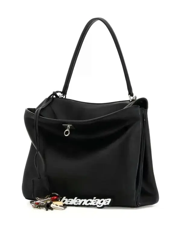 Balenciaga Rodeo Slouchy Tote Bag - Black