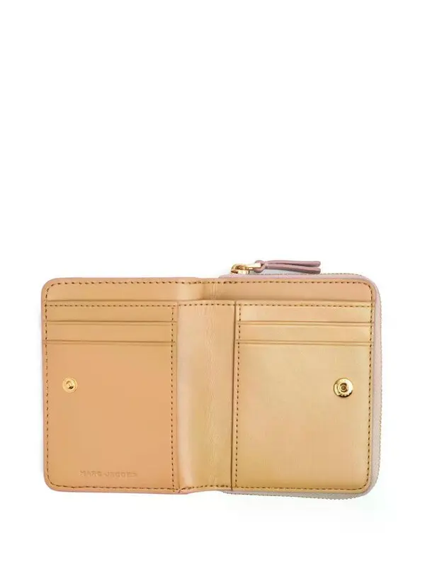 Marc Jacobs The Mini Compact Leather Wallet - Pink