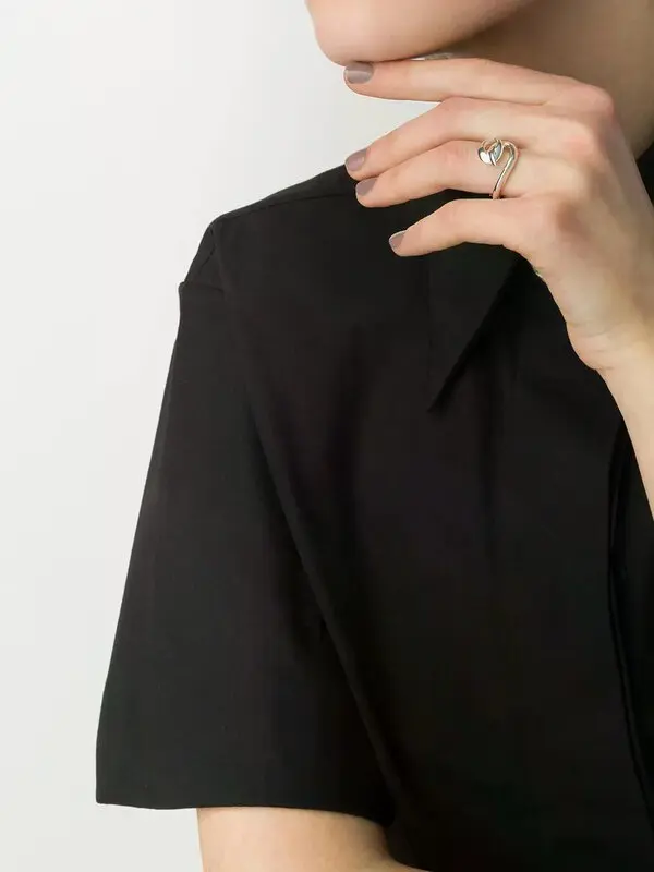SHAUN LEANE Hook Ring - Silver