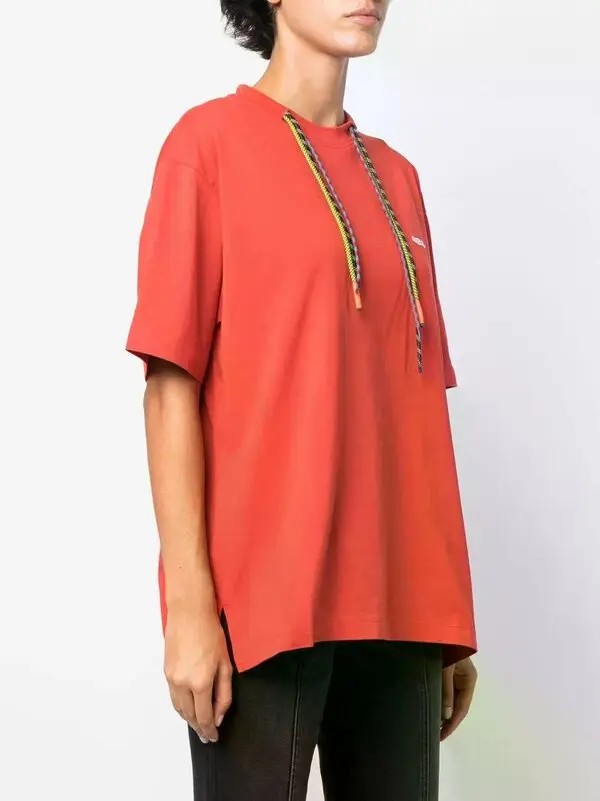 AMBUSH Multi-cord Logo-print Cotton T-shirt