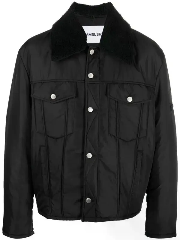 AMBUSH Padded Shearling Collar Jacket