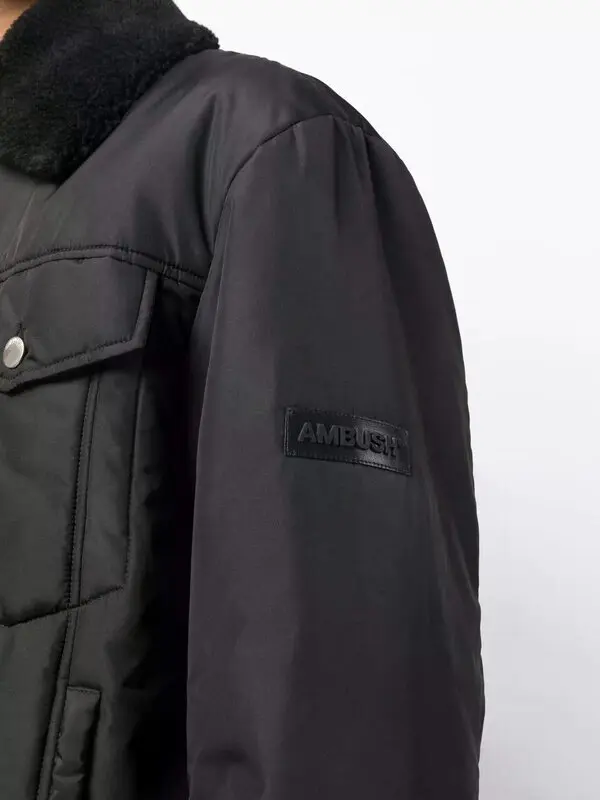 AMBUSH Padded Shearling Collar Jacket
