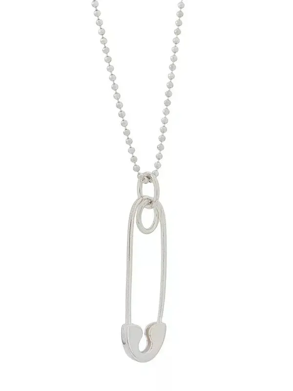 TRUE ROCKS Medium Safety Pin Pendant Necklace