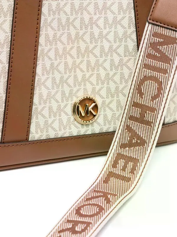 Michael Kors Luisa Monogram Satchel Bag
