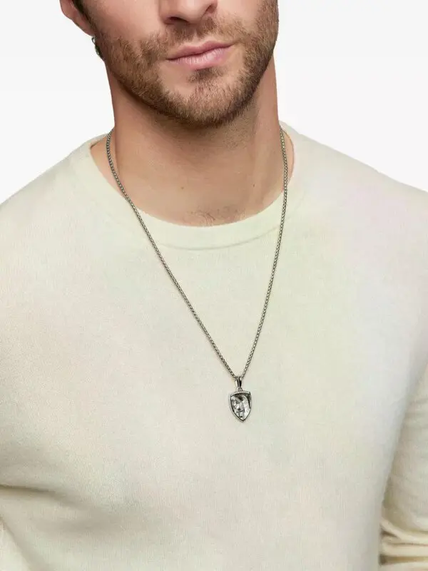 David Yurman Sterling St. Michael Amulet