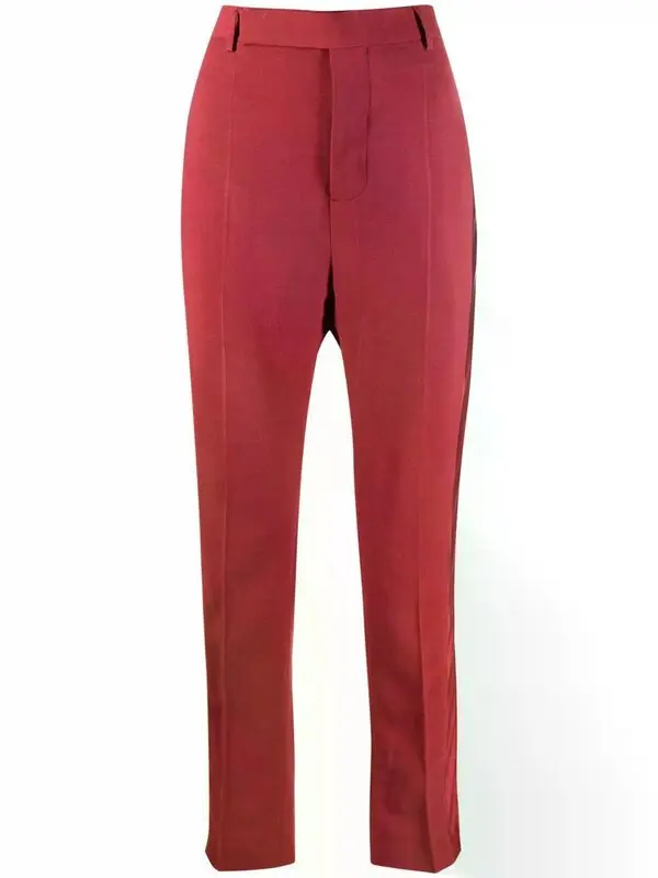 Rick Owens Satin Trim Trousers