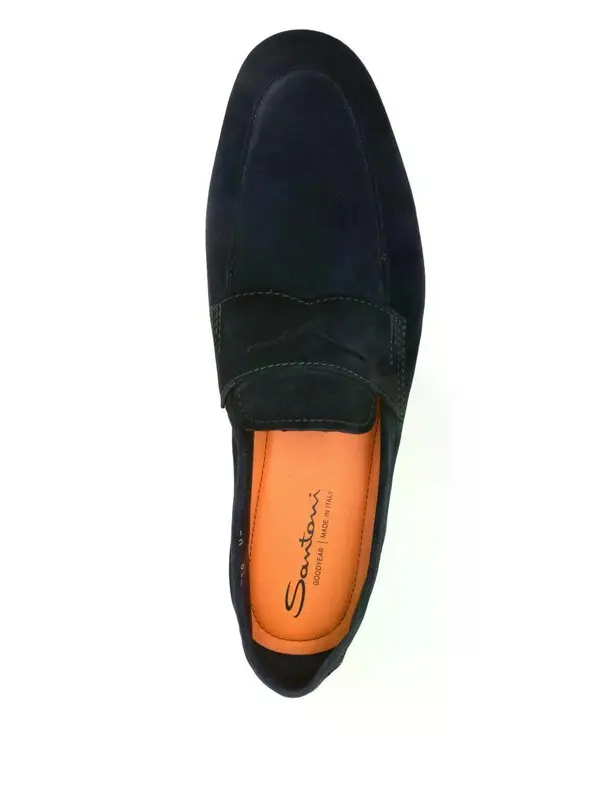 Santoni Carlo Loafers - Blue