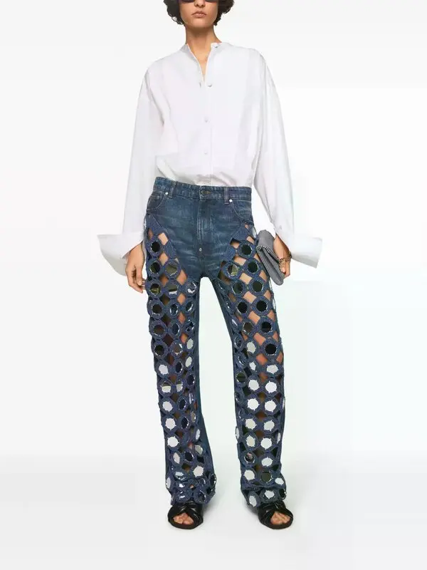 Stella McCartney Cotton Poplin Panelled Shirt