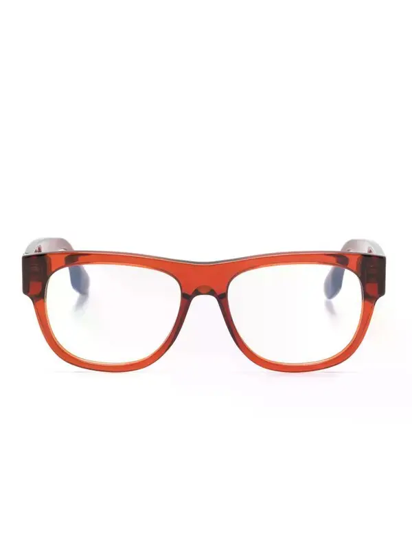 Victoria Beckham Square-frame Glasses - Red