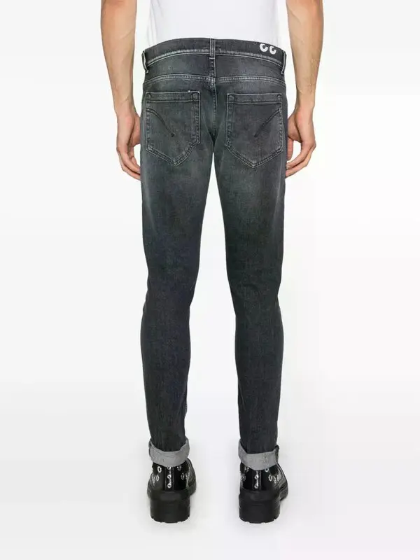 DONDUP George Skinny Fit Jeans - Grey