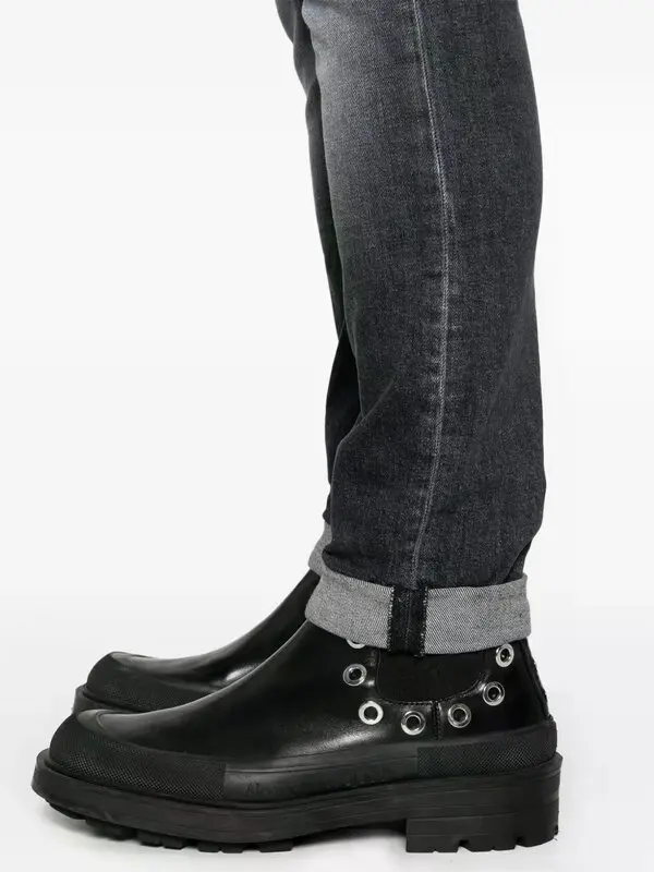 DONDUP George Skinny Fit Jeans - Grey