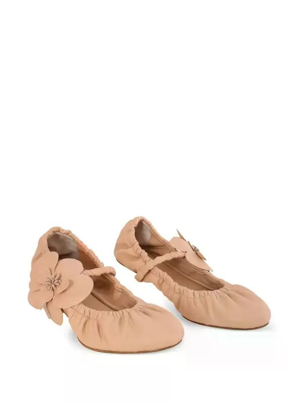 Zimmermann Orchid Ballet Flats - Neutrals