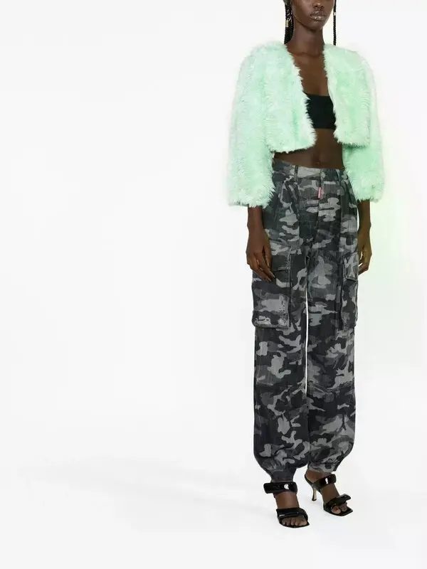 Dsquared2 Camouflage Print Cargo Trousers